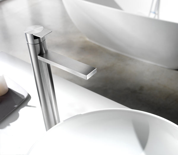 Acquaco Linki Tek Deck Mount Single-Hole Single Handle Bathroom Lavato ...